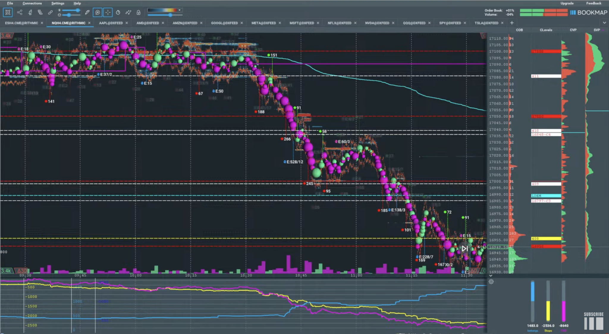 Bookmap Erfahrungen & Kosten | Die Heatmap richtig nutzen