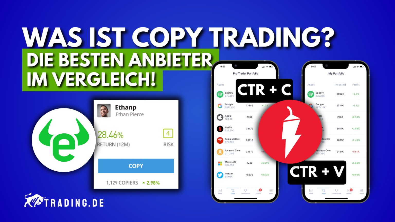 Was ist Copy Trading? | Die 3 besten Anbieter im Vergleich
