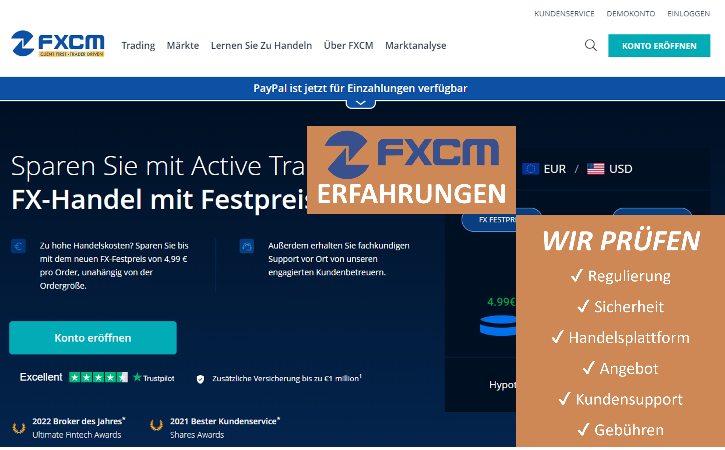 FXCM Erfahrungen & Test 2025 | Wie gut ist der Broker?