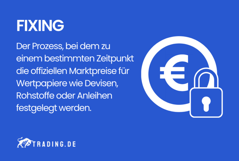 Was bedeutet Fixing? | Definition, Erklärung und Ablauf