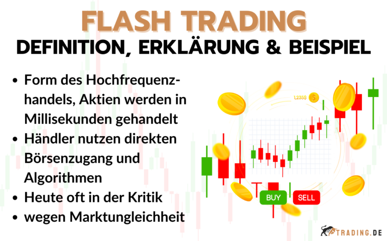 Was ist Flash Trading? - Definition, Erklärung & Beispiele