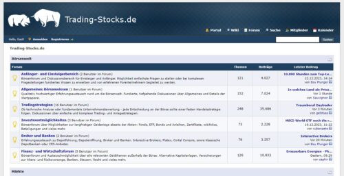Die 12 Top Besten Deutschen Trading Forem im Check!