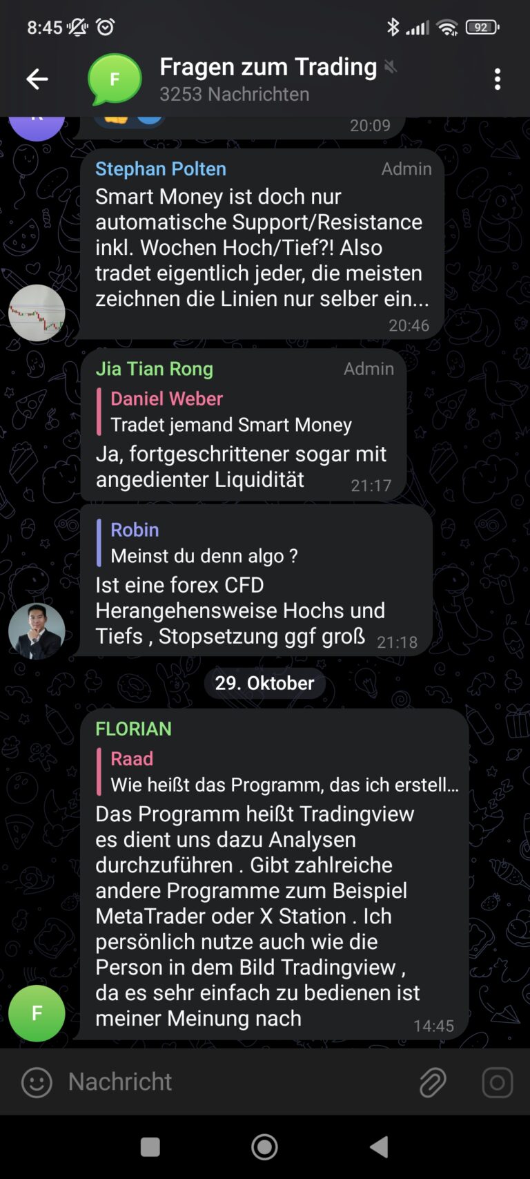 Beste Deutsche Trading Gruppe (Kostenlos via Telegram)